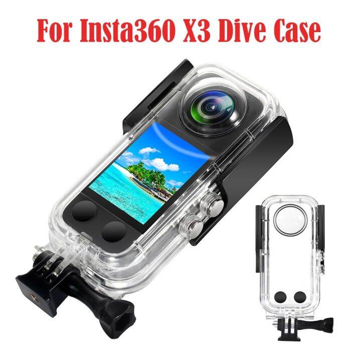 【Ready shipping】For Insta360 ONE X3 Dive Case Waterproof Housings For ...