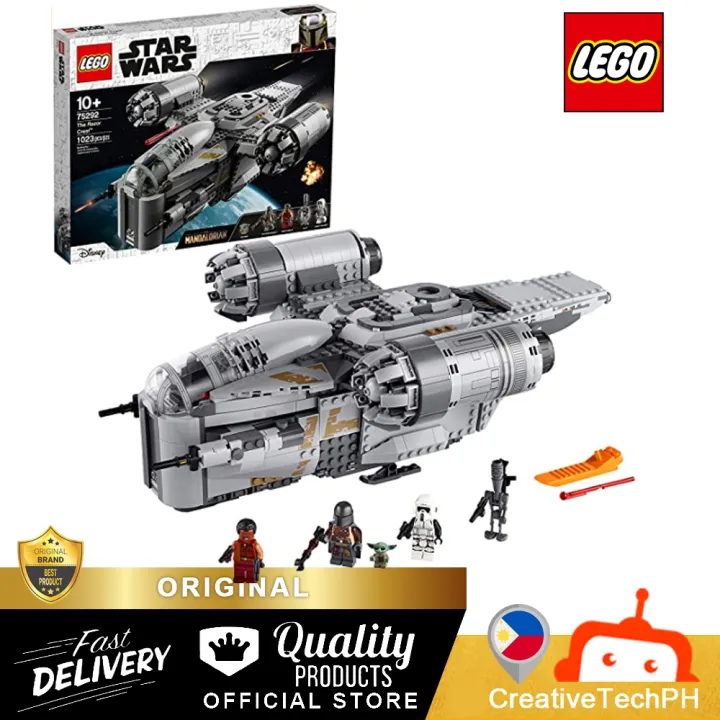 LEGOStarWars: The Mandalorian The Razor Crest 75292 Exclusive Building Kit, New 2020 (1,023 ...