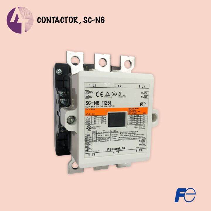 Fuji Magnetic Contactor SC-N6 240Vac | Lazada