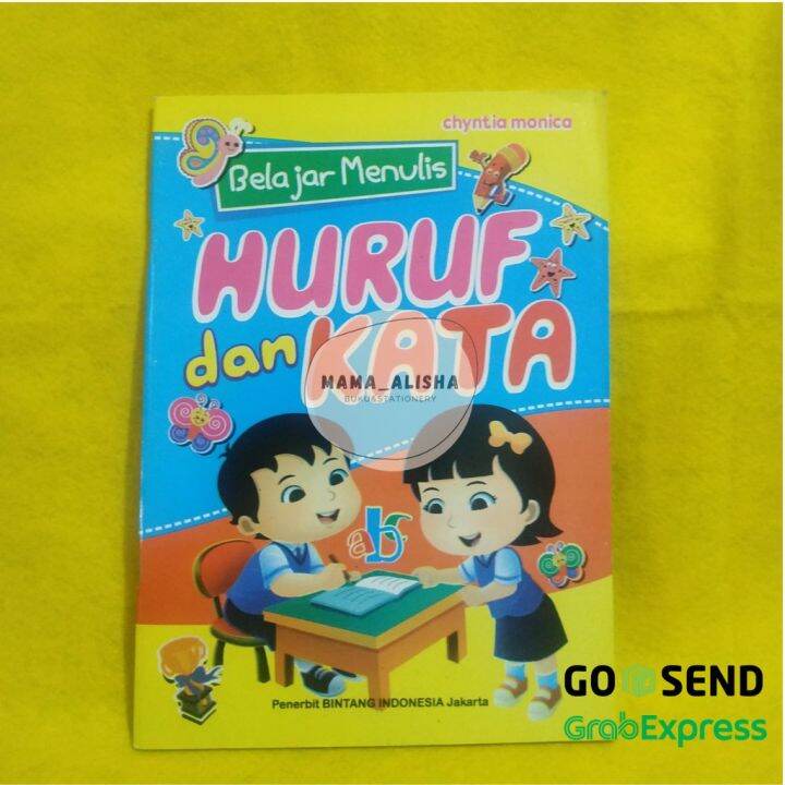 Buku Belajar Menulis Huruf dan Kata untuk Anak PAUD TK dan Pra SD ...