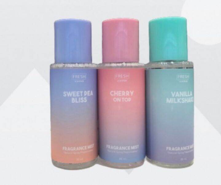 FRESH Scentlab Fragrance Mist 88ml (Sweet Pea Bliss / Cherry on Top ...