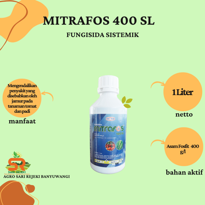 MITRAFOS 400SL 1 LITER FUNGISIDA ASAM FOSFIT | Lazada Indonesia