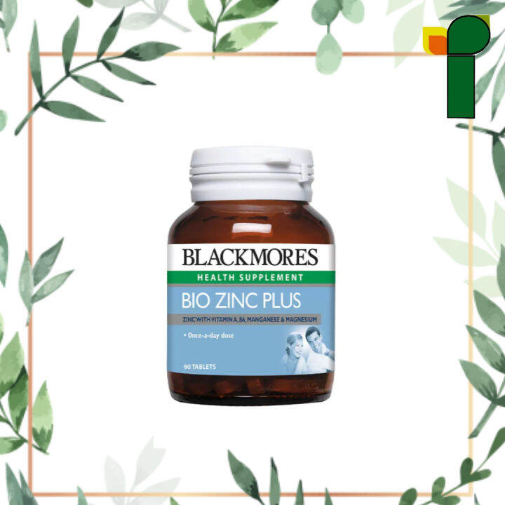 I Pharmacy Blackmores Bio Zinc Plus tabs (90s) | Lazada