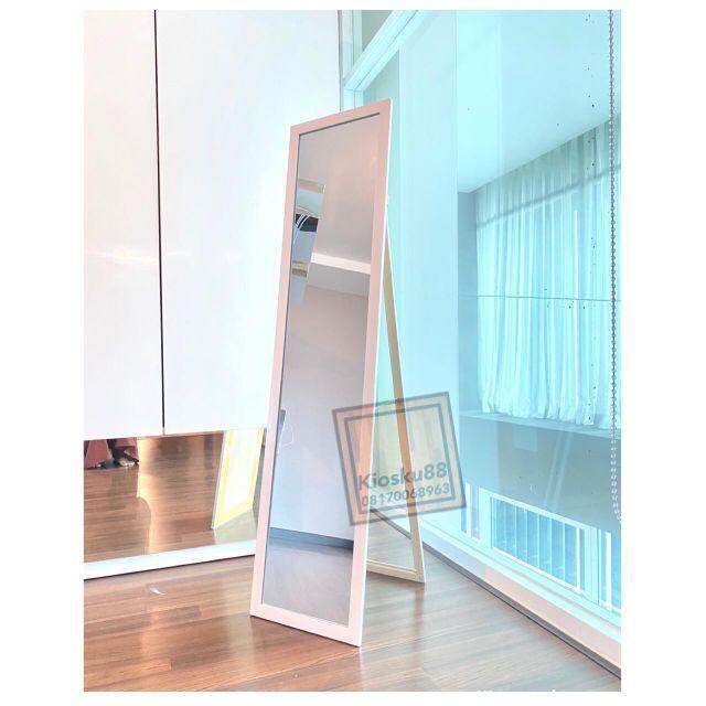 Standing Mirror Cermin Berdiri Full Body Full Cermin | Lazada Indonesia