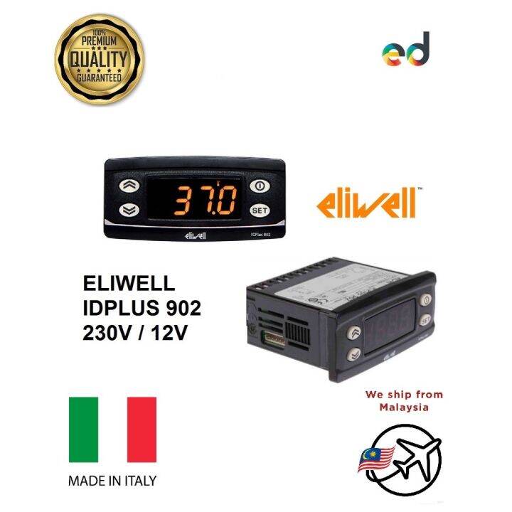 Eliwell ICPlus 902 PTC 230V /12V DIGITAL Temperature Controller | Lazada