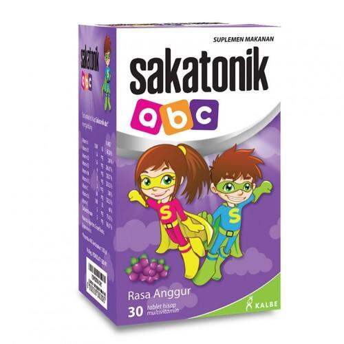 Sakatonik abc rasa anggur 30 tab - Vitamin Anak | Lazada Indonesia