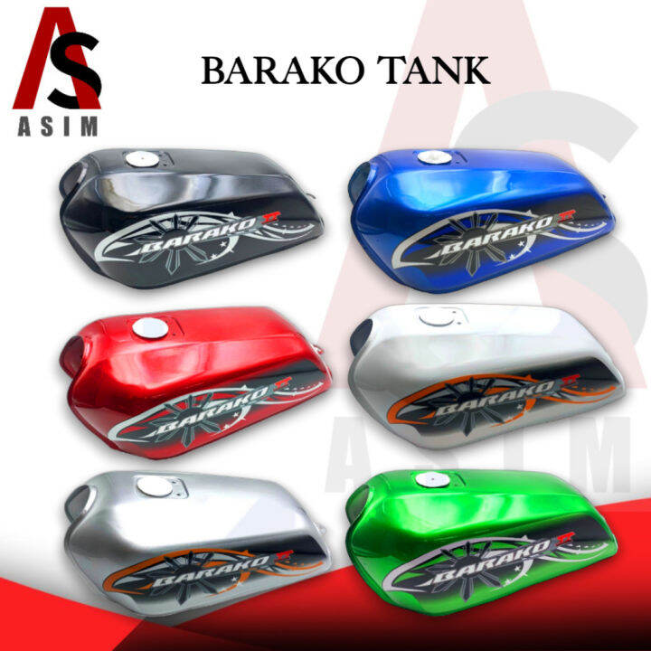 ASIM Motorcycle BARAKO 2 Gas Tank Fuel Tank For Kawasaki Barako High ...
