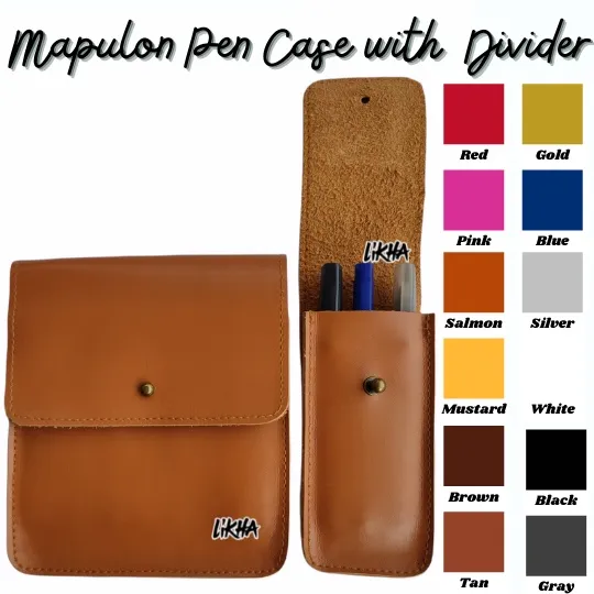 Plain Mapulon case with divider - Plain | Lazada PH