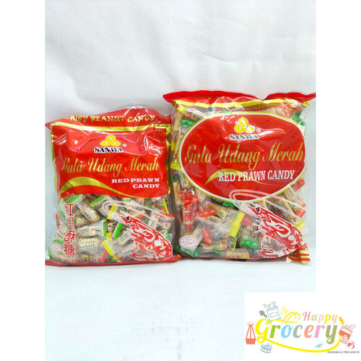 Red Prawn Candy / Gula Udang Merah / 350G per pack/700G per pack | Lazada