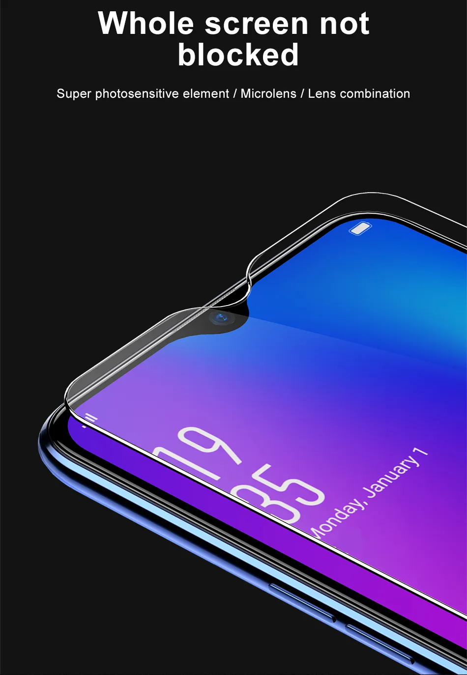 1# 3in1 Redmi Note5 Pro Note6 Note7 Note8 MI 9T or K20 Pro Note 9s Note9 Note10 Note10 Pro 10T ...