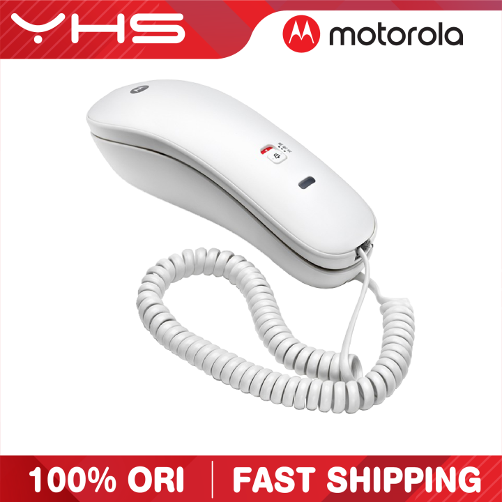 MOTOROLA CT50 Corded Slim Phone With Wall Mountable, Home Office House ...