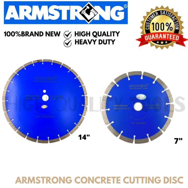 ARMSTRONG CONCRETE CUTTING DISC (14INCH/7INCH) | Lazada PH