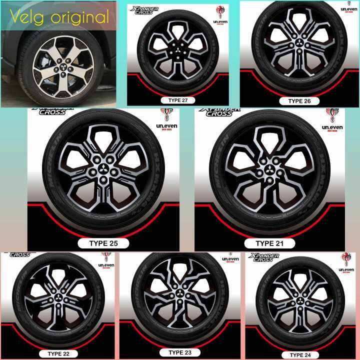 STICKER VELG XPANDER CROSS NEW DESIGN | Lazada Indonesia