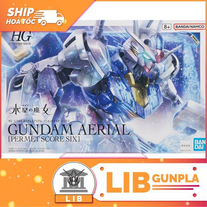 Mô hình lắp ráp Gundam HG WFM Aerial Gundam Permet Score Six (P-Bandai) | Lazada.vn