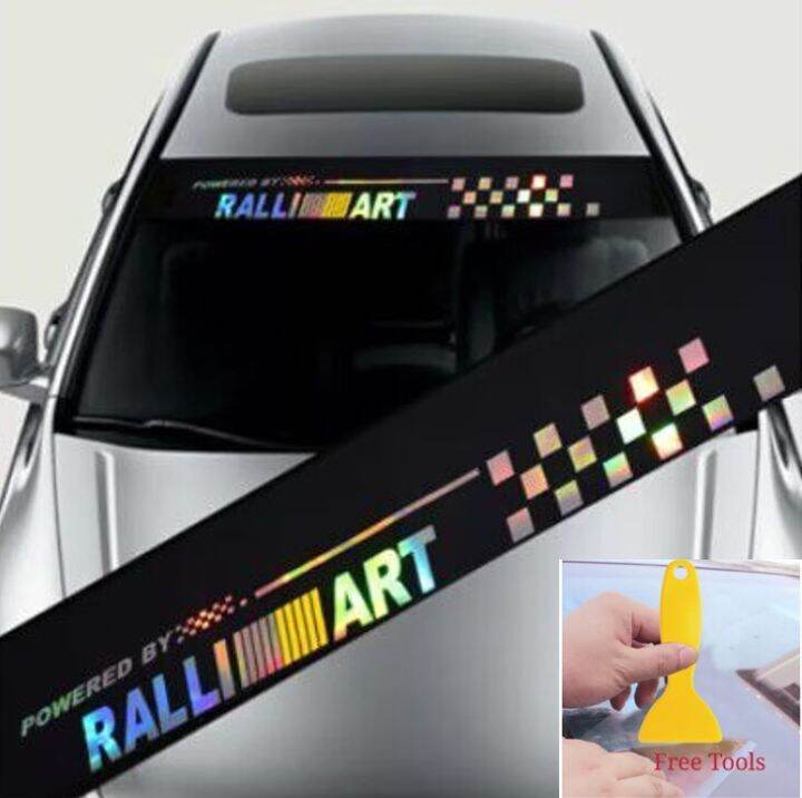 Colorful Reflective Decoration Decals Car Stickers Styling Front ...