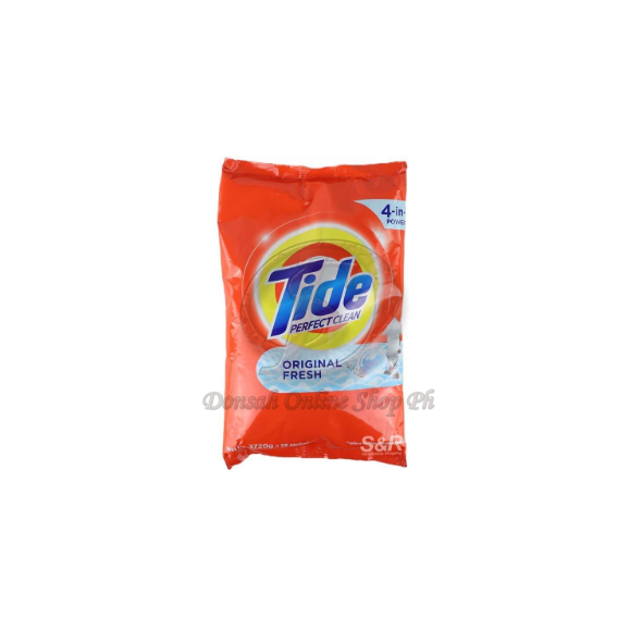 Tide Perfect Clean Original Fresh Laundry Powder Detergent 3.7kg 1 pack | Lazada PH