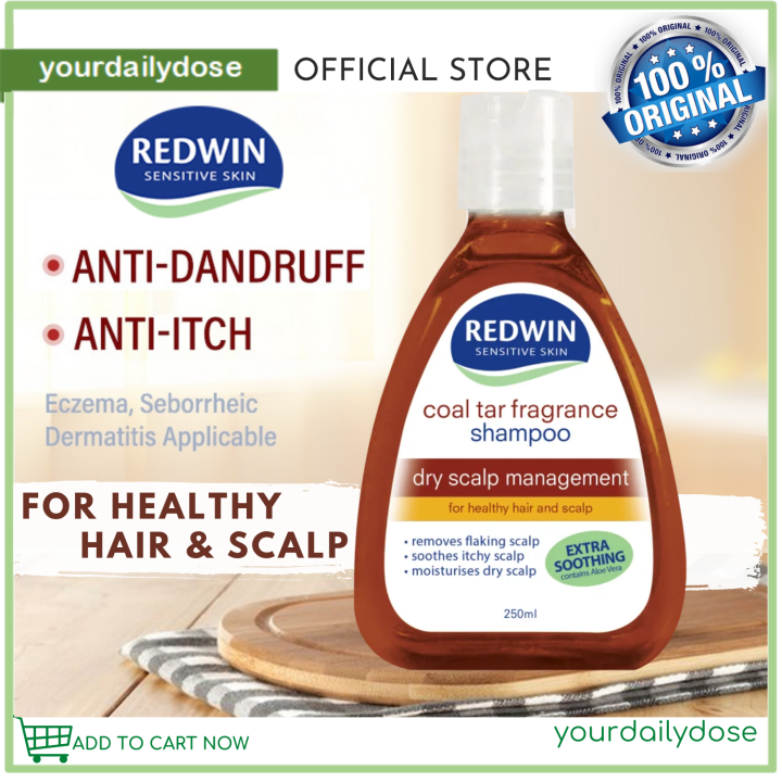 Redwin Coal Tar/ Tea tree Shampoo 250ml | Lazada PH