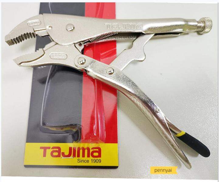 Japanese TAJIMA round mouth locking pliers 250mm SHD-710 | Lazada PH