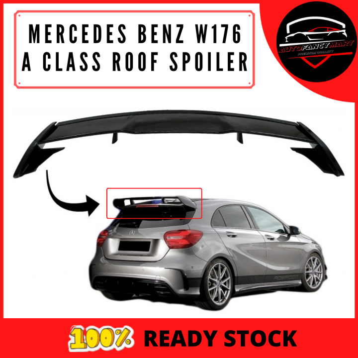 Mercedes Benz W176 A Class A45 Rear Wing Roof Spoiler AMG Style ( Gloss ...