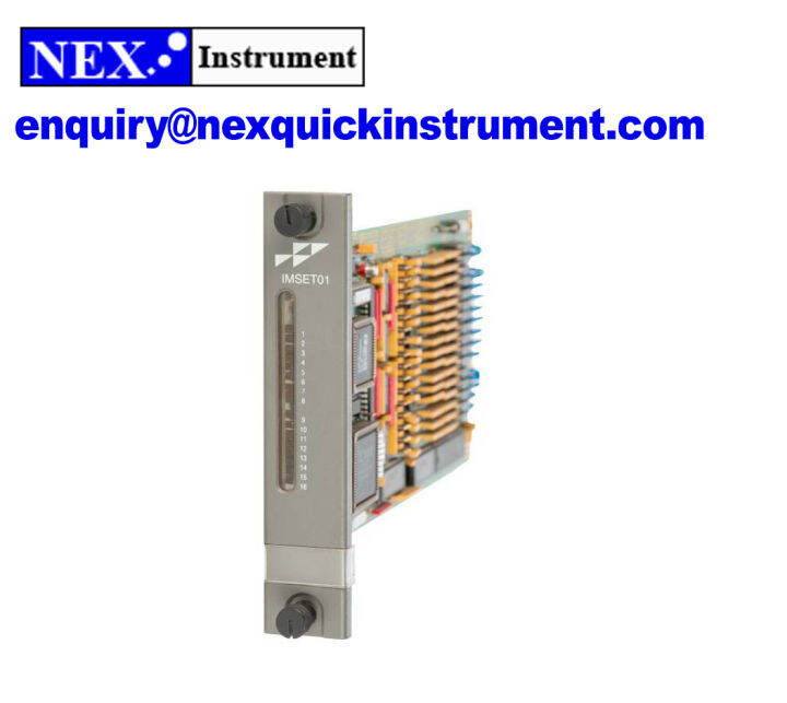 IMSET01 | ABB Bailey | Sequence of Event Time Keeper Module | Lazada