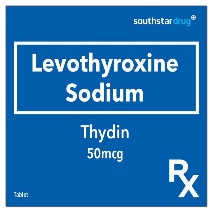 Rx: Thydin 50mcg Tablet | Lazada PH