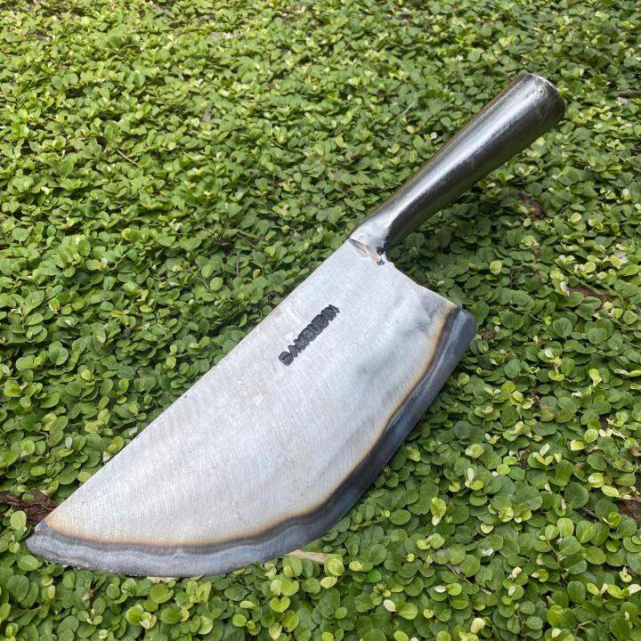 Pisau Daging Mata Sepuh Pelangi Ujung Lancip Potong Belah Ayam Bahan ...