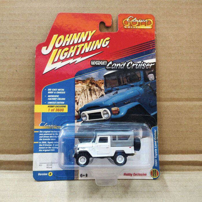 Johnny Lightning Classic Gold 1980 Toyota Land Cruiser Putih | Lazada ...