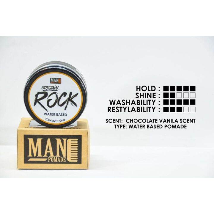 Man Pomade Rock Water Based Pomade | Lazada PH