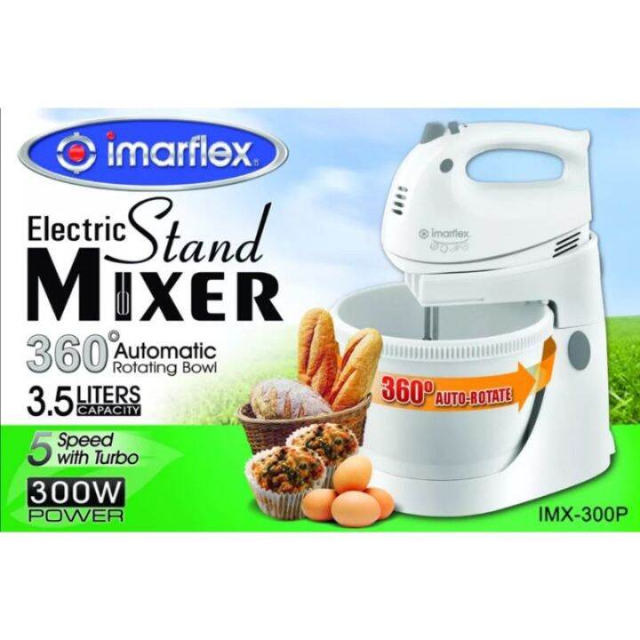 Imarflex Stand Mixer 3.5 Liters IMX-300P | Lazada PH