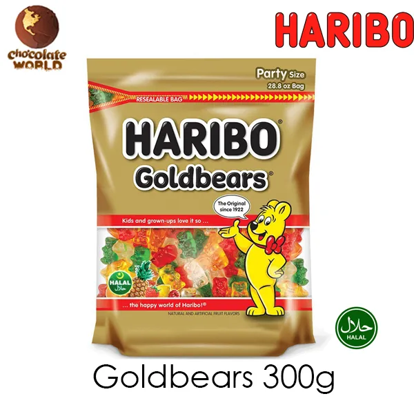 Haribo Goldbears Travel Edition Share Bag 300g (Made in Turkey) | Lazada