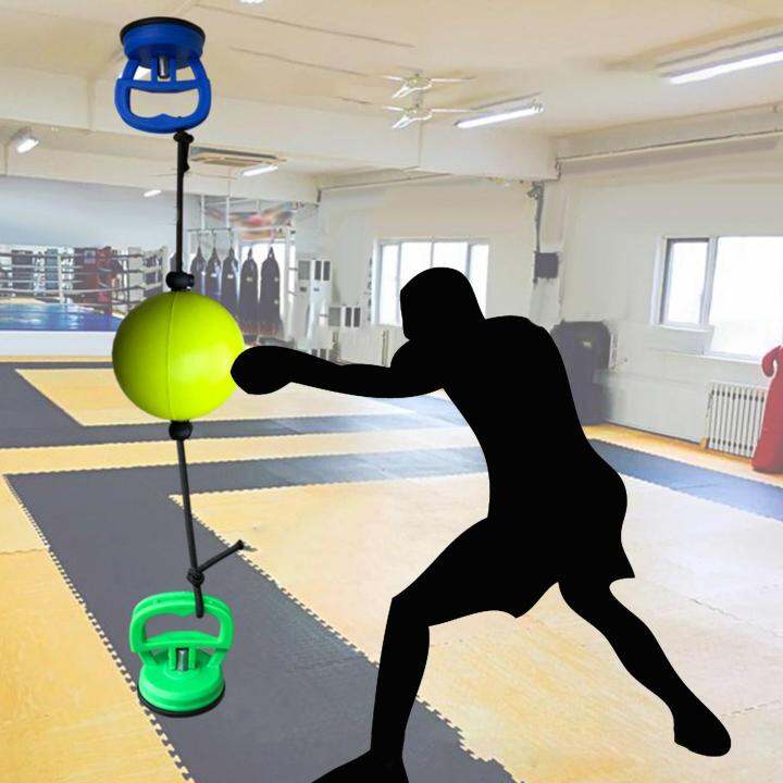 WDAir PU Boxing Ball, Double End Punching Ball Adjustable Rope Punch ...