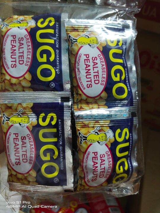 Sugo Salted Peanuts/Hot Spicy Peanuts 6g | Lazada PH