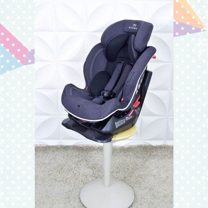 คาร์ซีทมือสอง AILEBEBE Swing Moon Premium S Natural สีเทา-ดำ (ปี2018) | Lazada.co.th