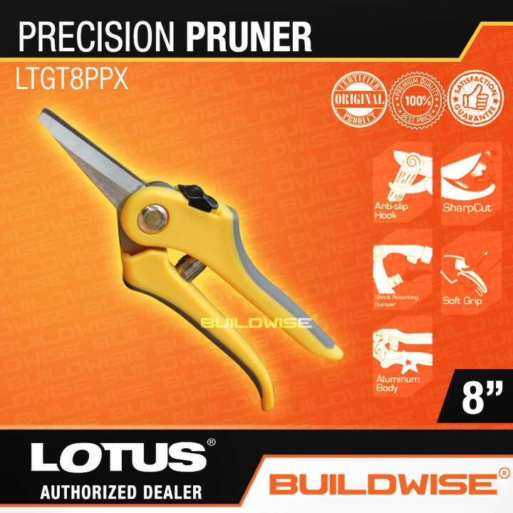 Lotus Precision Pruner 8 Inches LTGT8PPX「BUILDWISE®」 | Lazada PH