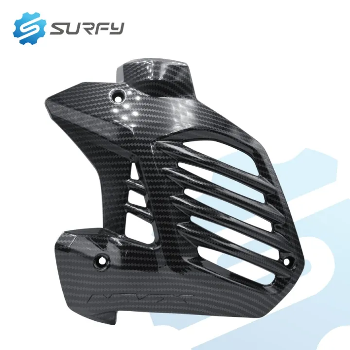Useful Nmax Aerox V1 V2 Radiator Cover 6D Carbon Filber Matte Black ...