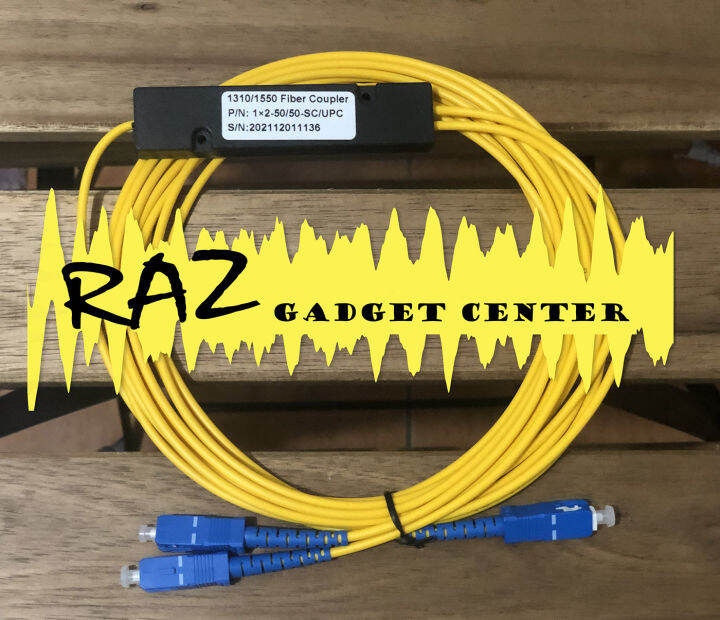 SC/UPC TO SC/UPC 1X2 Splitter FTTH 3 Meters Single Mode (PLDT) / SC/APC ...