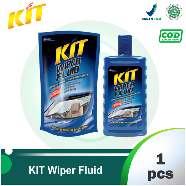 KIT Wiper Fluid Pembersih Kaca Mobil Washer Fluid Cairan Wiper | Lazada ...