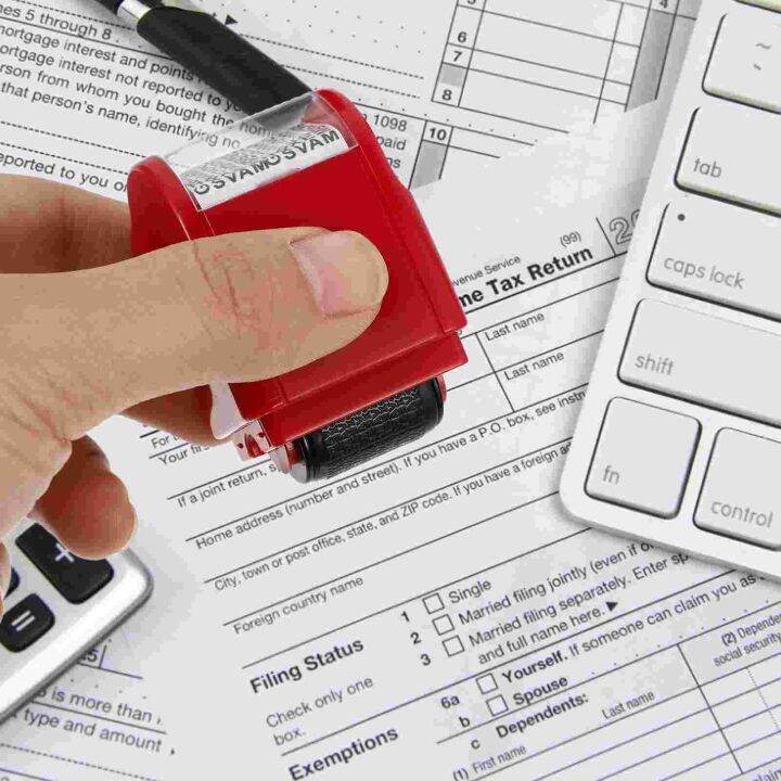 Stamp Roller Identity Id Protection Privacy Stamps Confidential Guard ...