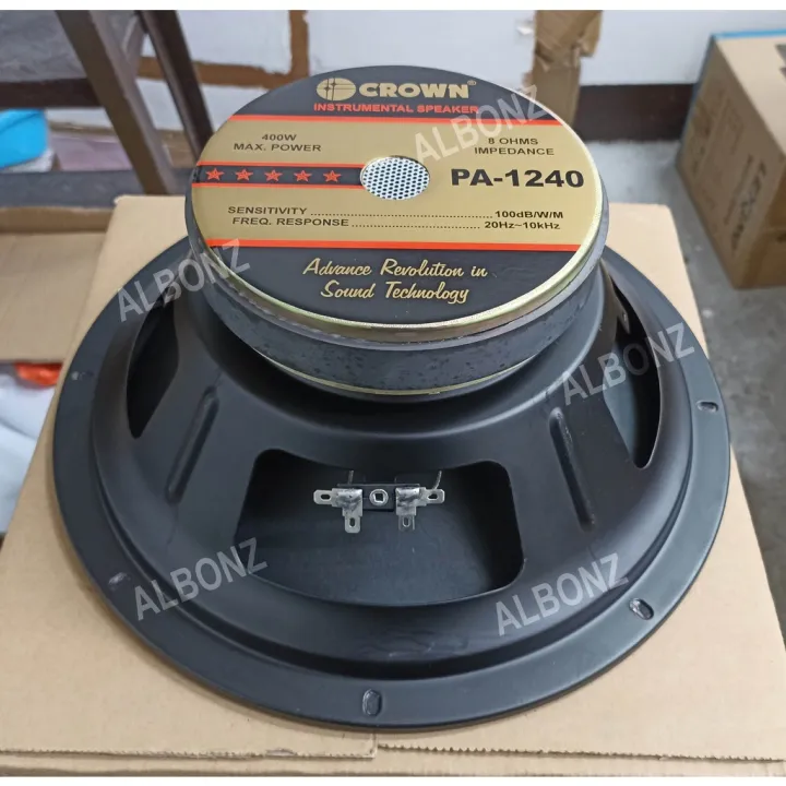 400Watts Crown PA-1240 Instrumental Speaker | Lazada PH