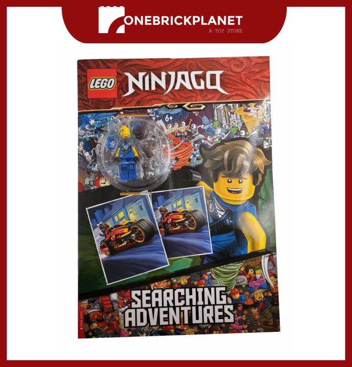 LEGO Ninjago - Searching Adventure (with Jay minifigure) - Book | Lazada