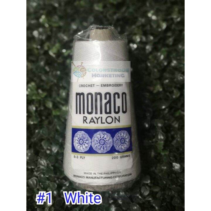 Monaco Raylon Thread 200Grams | Lazada PH