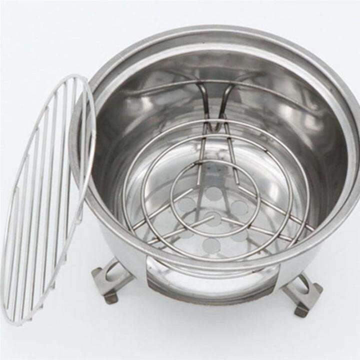 Stove Camping Bbq Grill Barbecue Butane Burner Stainless Round Small ...