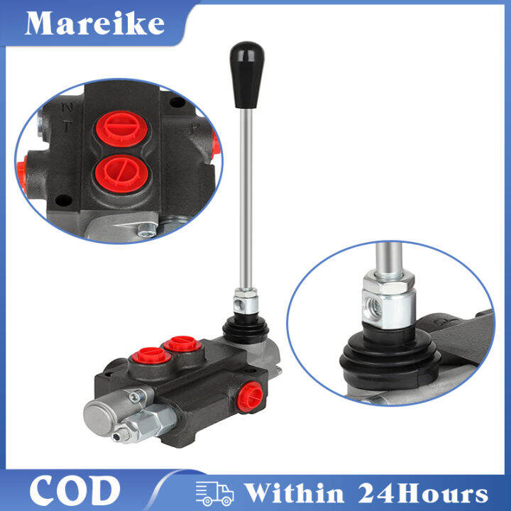 Hydraulic Valve 1 Spool Hydraulic Joystick Control Valve 11 GPM for ...