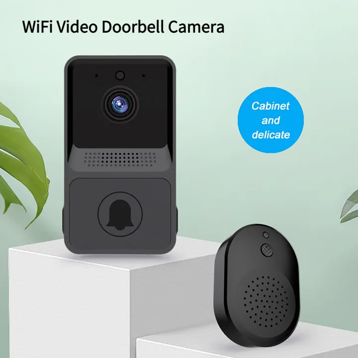 สมาร์ทโฮมวิดีโออินเตอร์คอม Wifi อินฟราเรด Night Vision กลางแจ้ง Home Security ปลุกกล้อง480จุด 