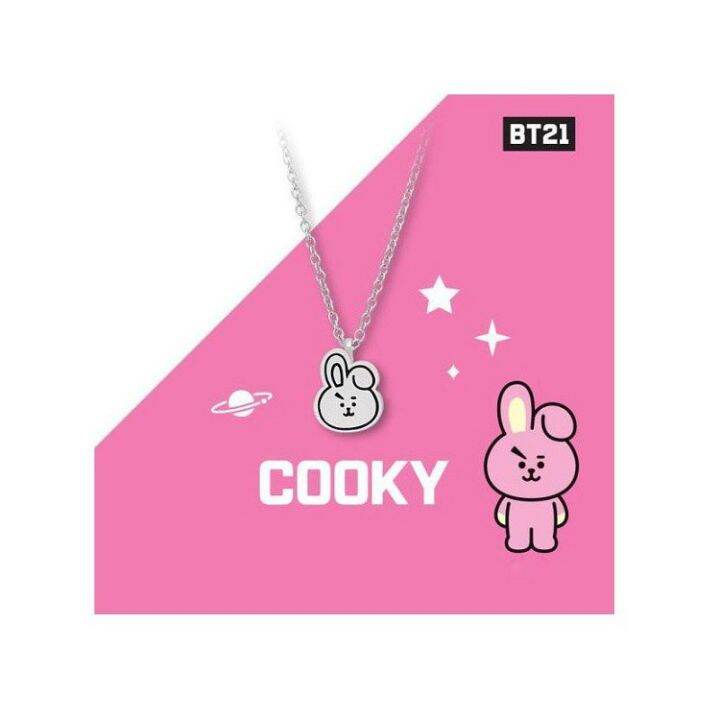 สร้อยคอ BT21 KPOP BTS TATA COOKY สร้อยคอพร้อมจี้ของขวัญแฟชั่น | Lazada ...