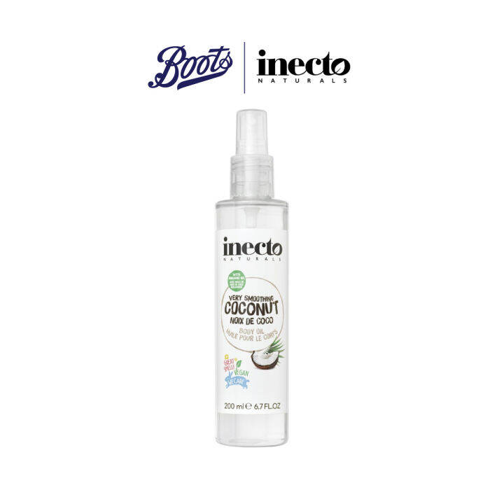 Inecto อินเนคโต เนเชอรัลส์ โคโคนัท บอดี้ ออยล์ | Lazada.co.th