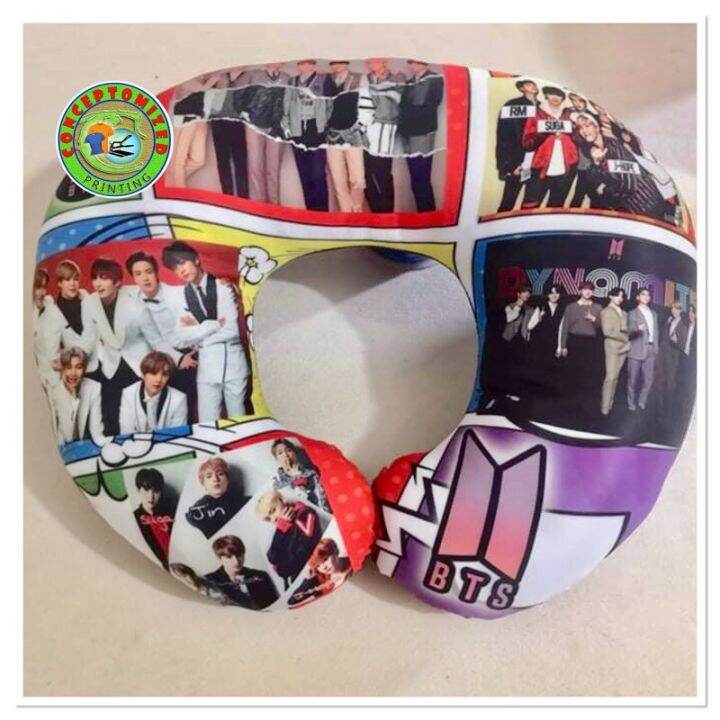 NECK PILLOW KPOP BTS GROUPyUE | Lazada PH