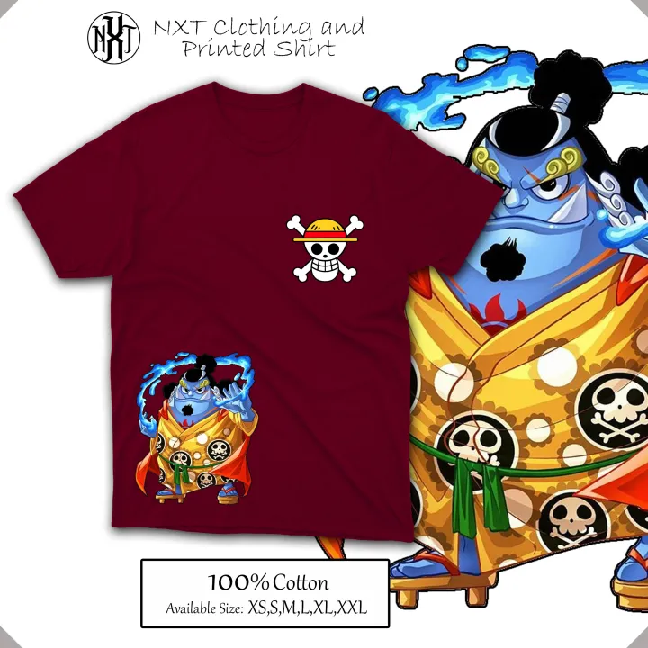 One Piece Jinbe Knight of the Sea Chibi Design Shirt (OP51) | Lazada PH