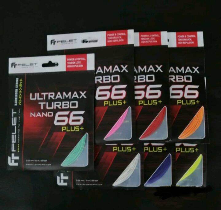 Felet String Ultramax Turbo Nano 66Plus+ ( 100% Original ) | Lazada