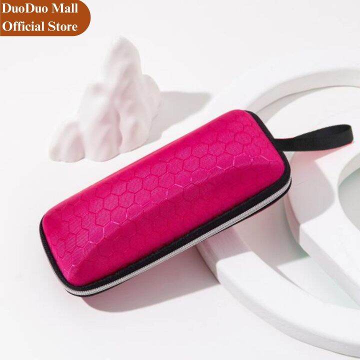 Tempat kacamata Untuk Wanita dan Pria Resleting Box Case Kacamata ...